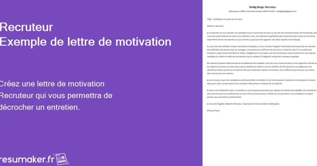 Exemples de lettres de motivation pour inspirer votre candidature